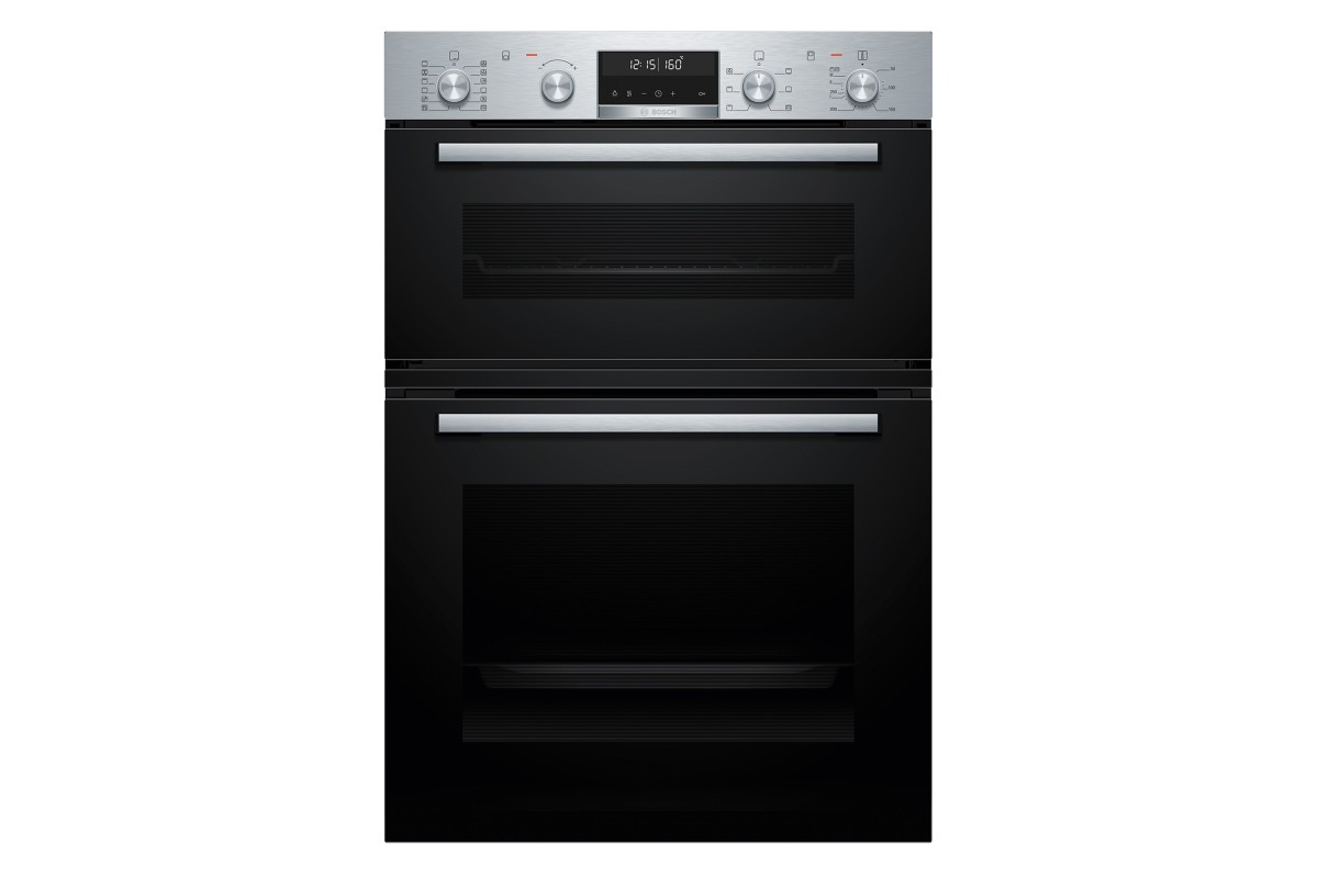 Bosch Built-In Pyrolytic Double Oven MBG578FS3A | Wall & Built-In Ovens ...
