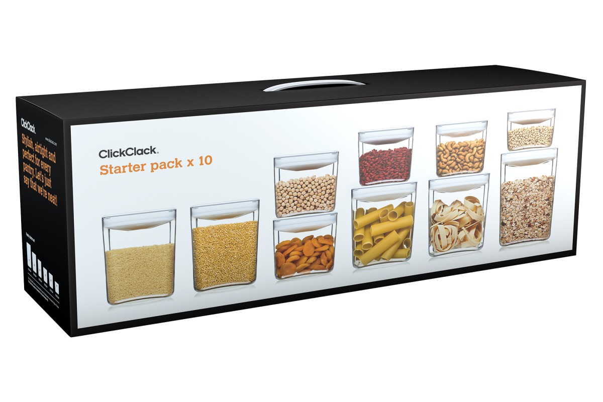 ClickClack Pantry Cube 10 Pack | Storage Utensils & Scales | 100% Home ...