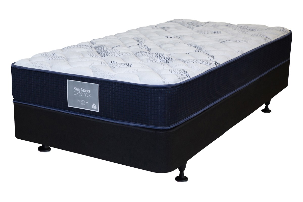 SleepMaker Nevada Bed King Single Firm K02790JM K02850JP | King Single ...